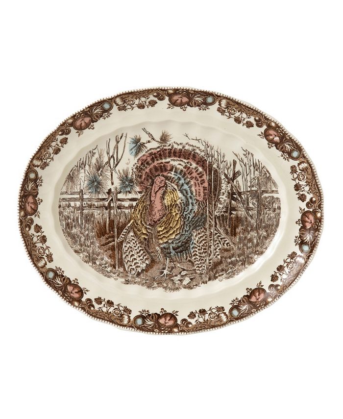 Johnson Bros. His Majesty Oval Platter, 15" - Macy's