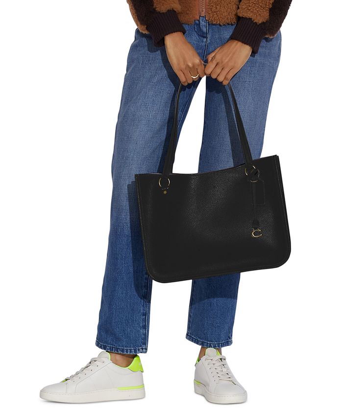 COACH Tyler Carryall Leather Satchel - Macy's