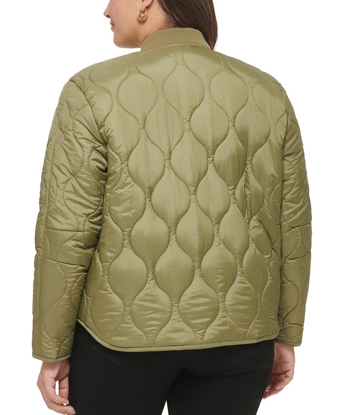 Levi's Trendy Plus Size Onion Quilted Liner Jacket - Macy's