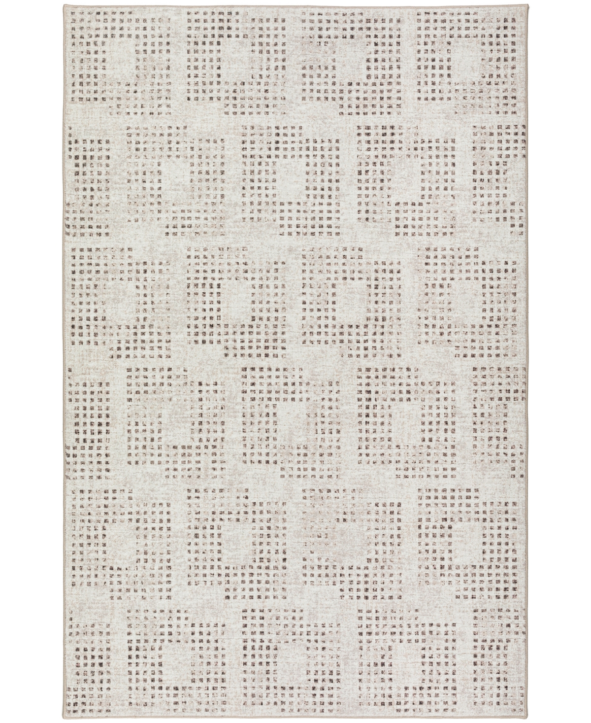 Click here for Dalyn Delano DA1 3 x 5 Area Rug - Ivory  Gray prices