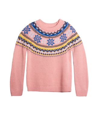 Toddler Girls Fair Isle Sweater, Created For Macy's