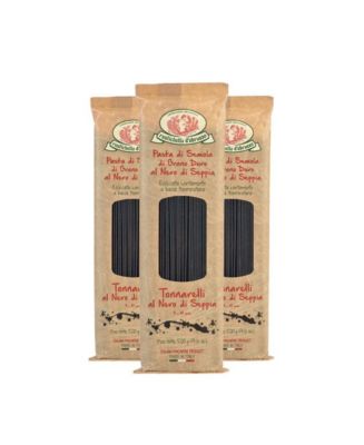 Rustichella D'Abruzzo Tonnarelli with Squid Ink 1.1 Lbs (3 Pack) - Macy's