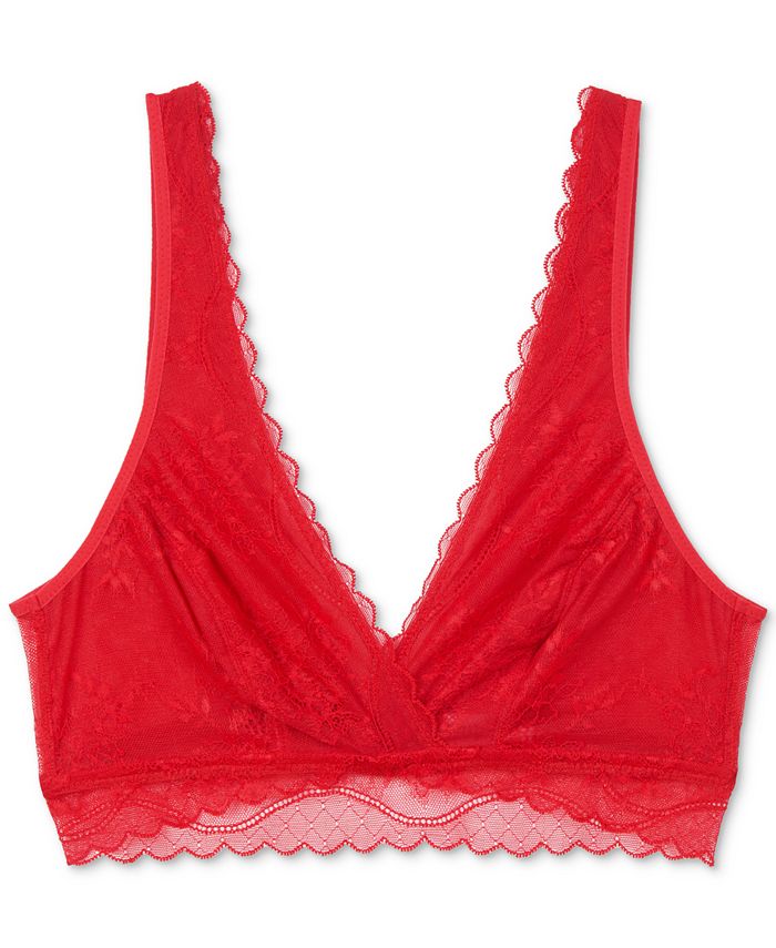 b.tempt'd b.tempt’d by Wacoal Women's No Strings Attached Lace Bralette ...