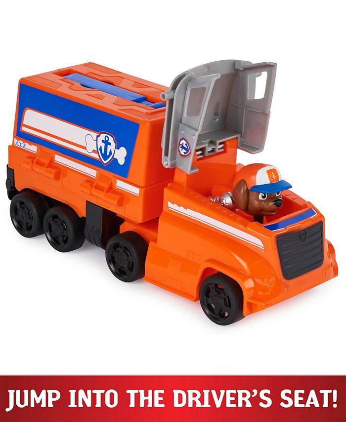 PAW Patrol Big Truck Pup's Zuma Transforming Toy Trucks with ...