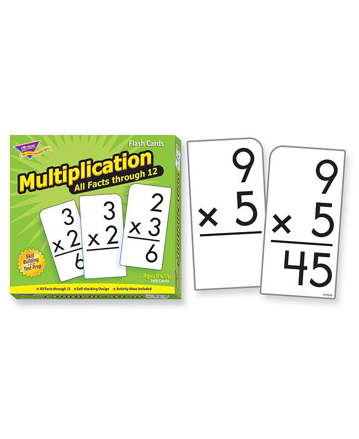 Trend Enterprises Inc. Multiplication 0-12 All Facts Skill Drill Flash ...