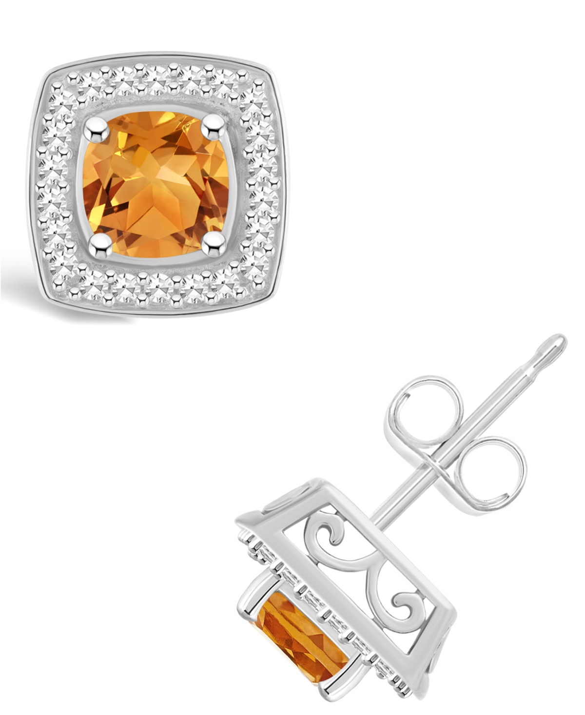 Click here for Macys Citrine (1 ct. t.w.) and Diamond (1/5 ct. t.... prices