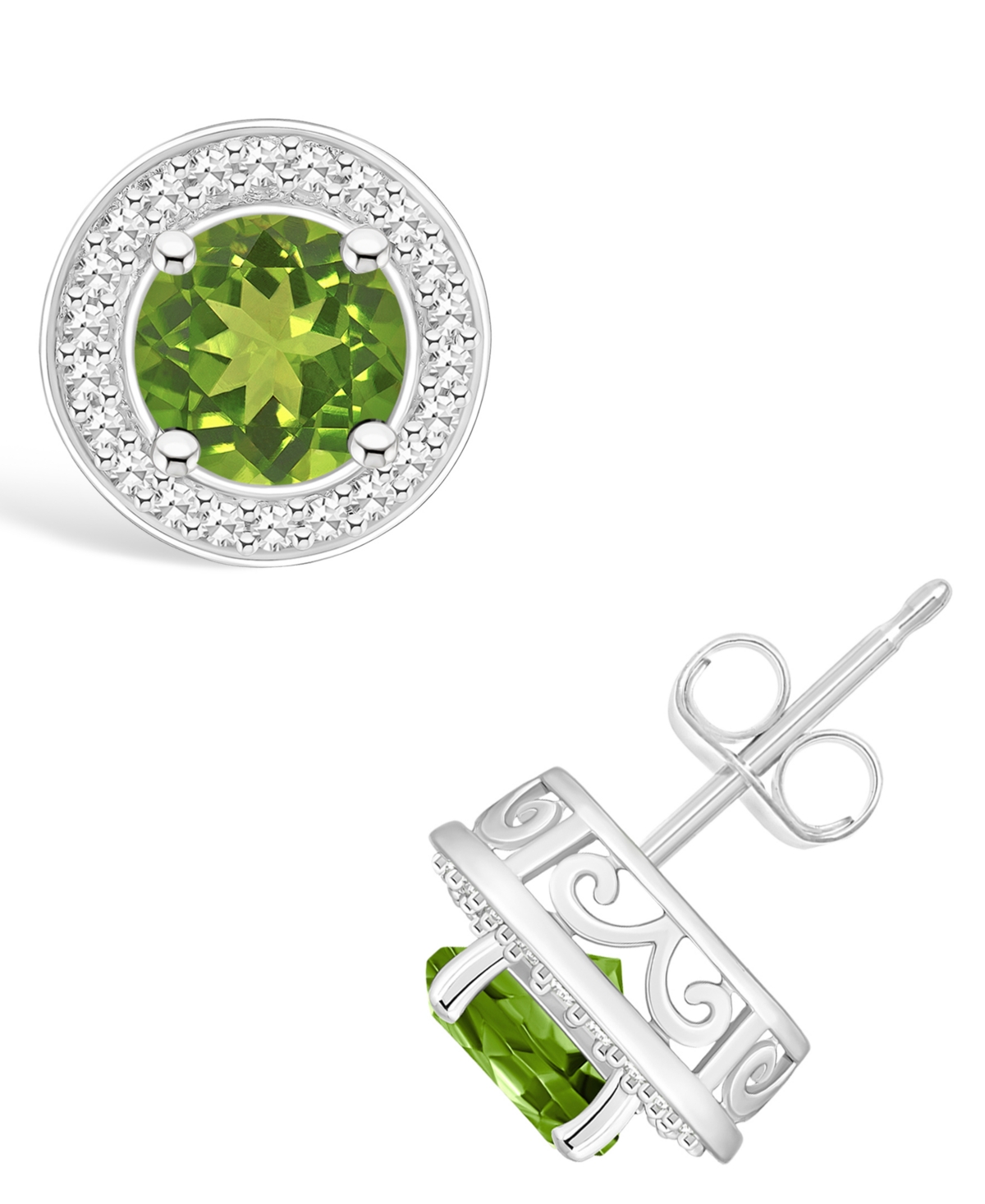 Click here for Macys Peridot (1-9/10 ct. t.w.) and Diamond (1/5 c... prices