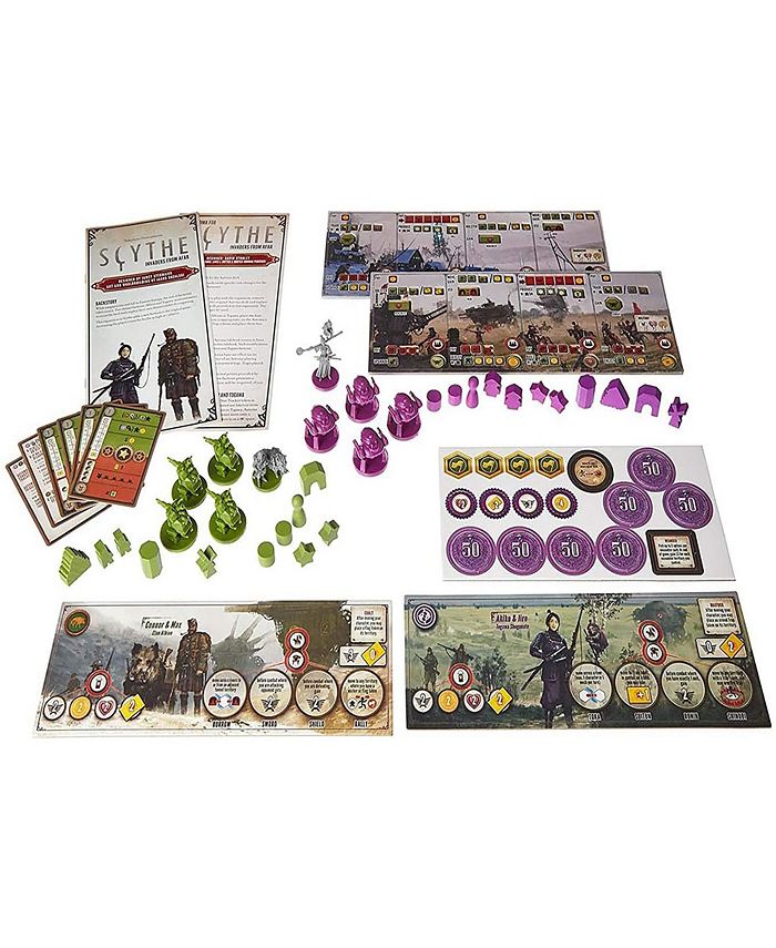 Greater Than Games Scythe Invaders from Afar Expansion Stonemaier Game ...