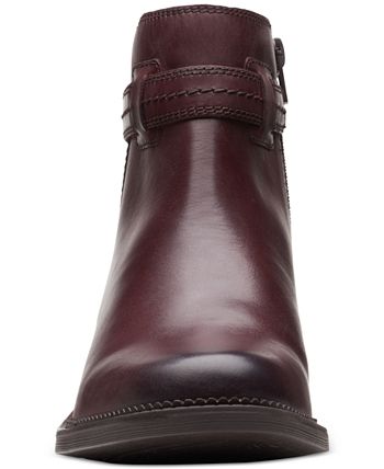 Clarks Women's Maye Ease Comfort Ankle Booties & Reviews - Booties ...