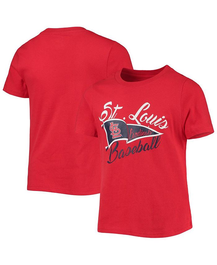 Outerstuff Big Girls Red St. Louis Cardinals Team Fly The Flag T-shirt ...
