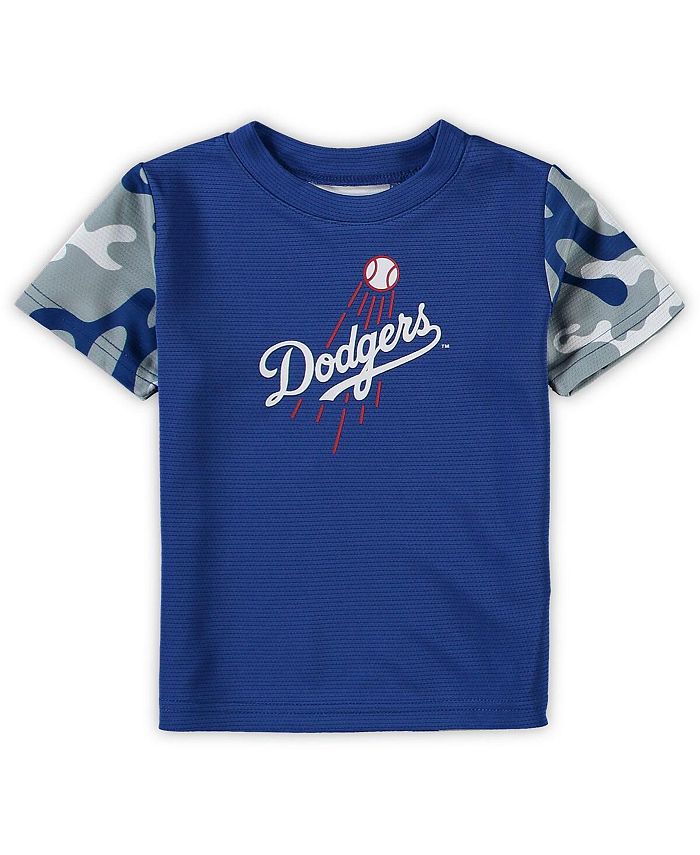 Outerstuff Toddler Boys and Girls Royal, Gray Los Angeles Dodgers Pinch ...