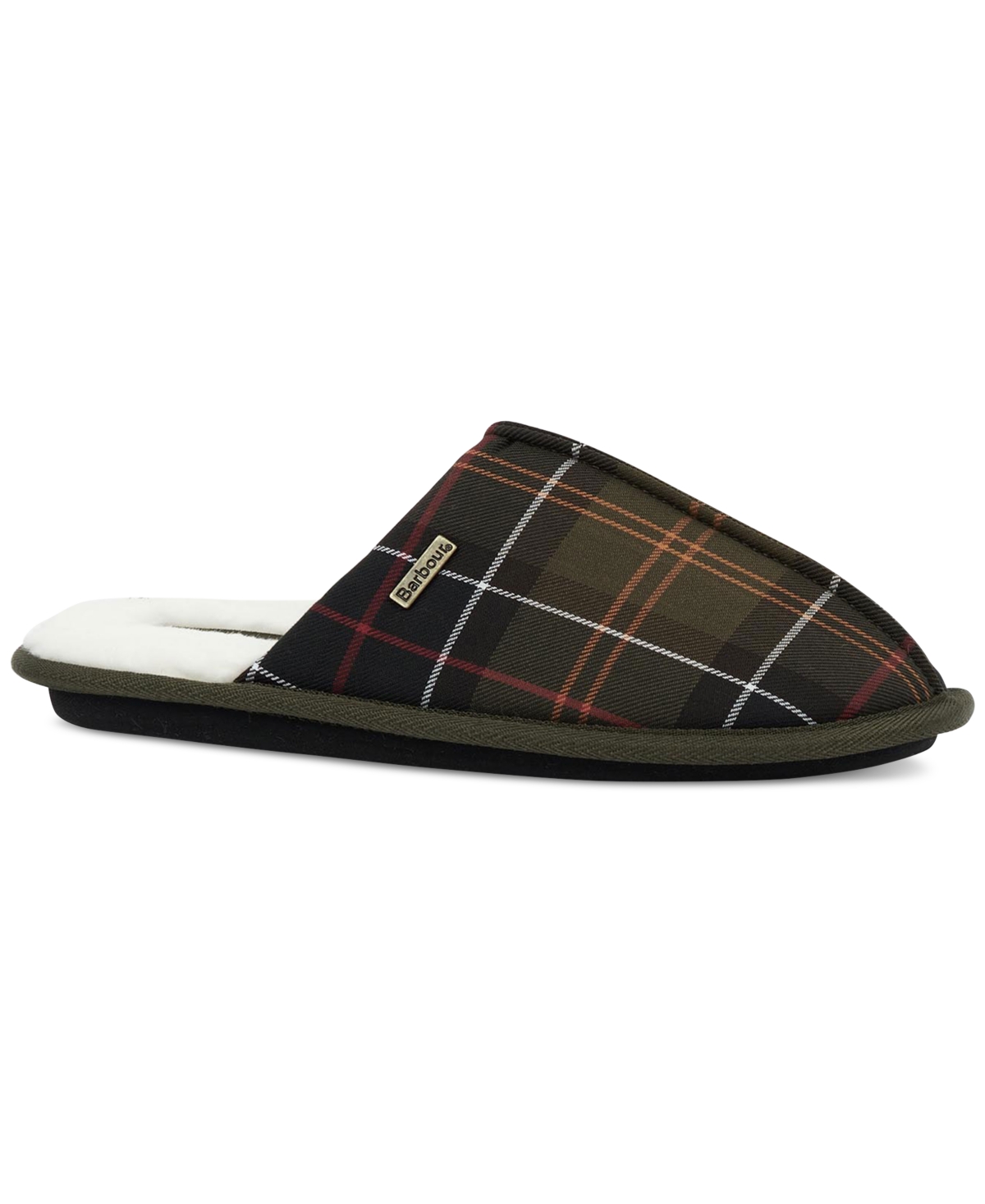 Barbour Women's Maddie Tartan Slide Slippers Women's Shoes | Smart Closet