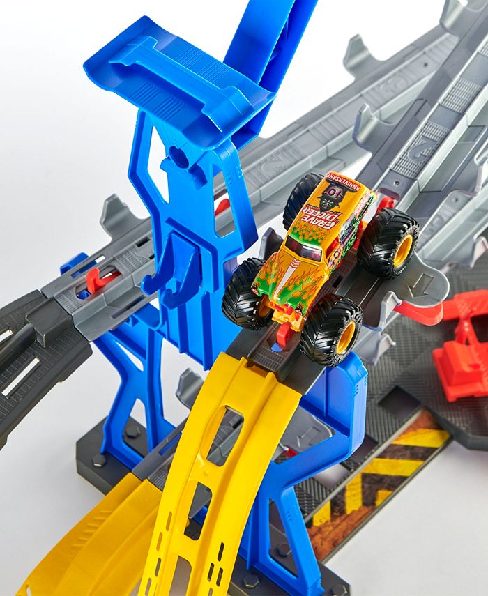 Monster Jam Garage Playset & Storage - Macy's