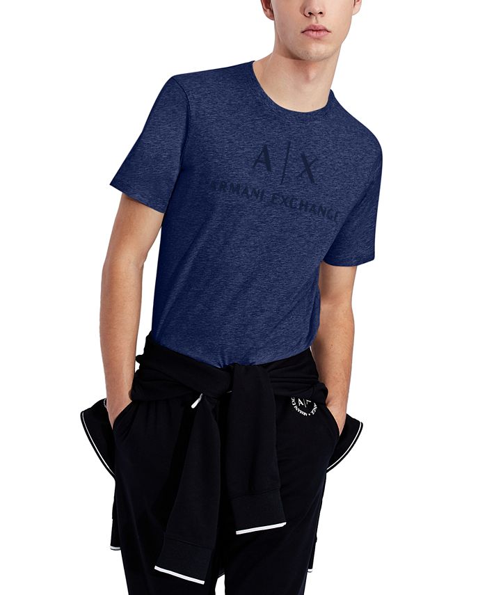 A|X Armani Exchange Men's AX Logo Crewneck T-Shirt - Macy's