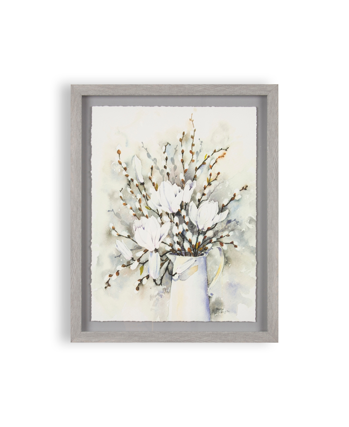 Click here for Laura Ashley Willow in Vase Framed Print Wall Art... prices