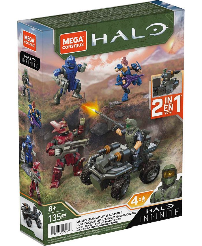 Mega Construx HALO UNSC Gungoose Gambit Set - Macy's