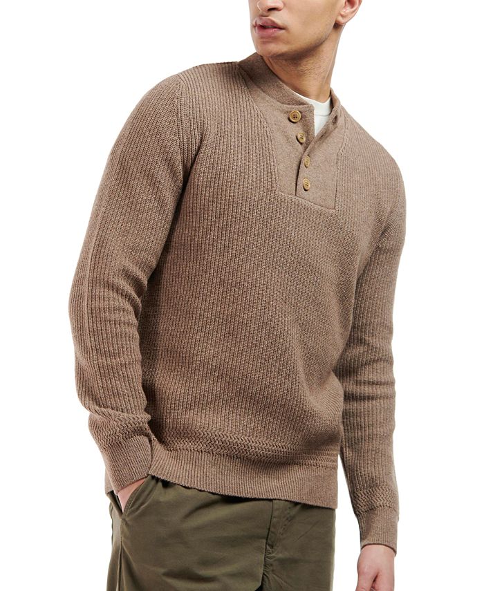 Barbour Men's Corsair Racking Stitch Sweater - Macy's