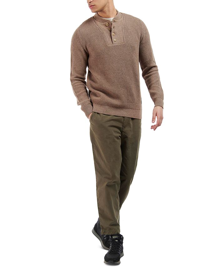 Barbour Men's Corsair Racking Stitch Sweater & Reviews - Sweaters - Men ...