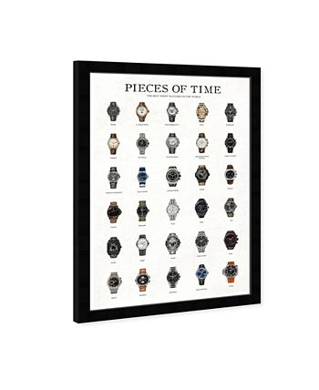 Wynwood Studio Wrist Watches Framed Print Wall Art - Macy's