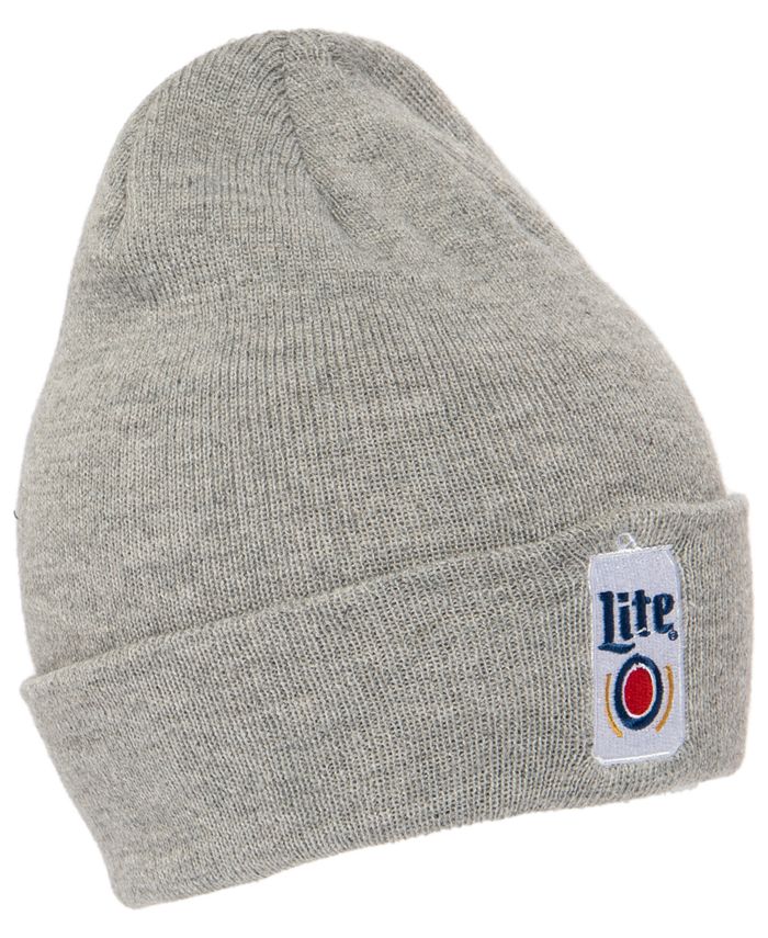 Miller Lite Men's Flat Knit Cuffed Beanie - Macy's