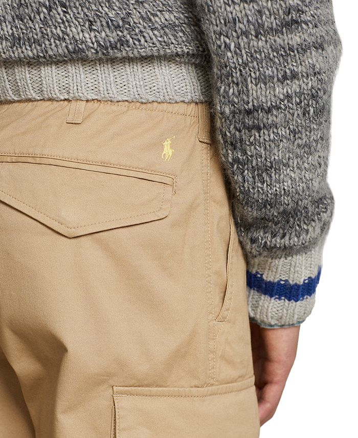 Polo Ralph Lauren Men's Stretch Slim Fit Chino Cargo Pants - Macy's