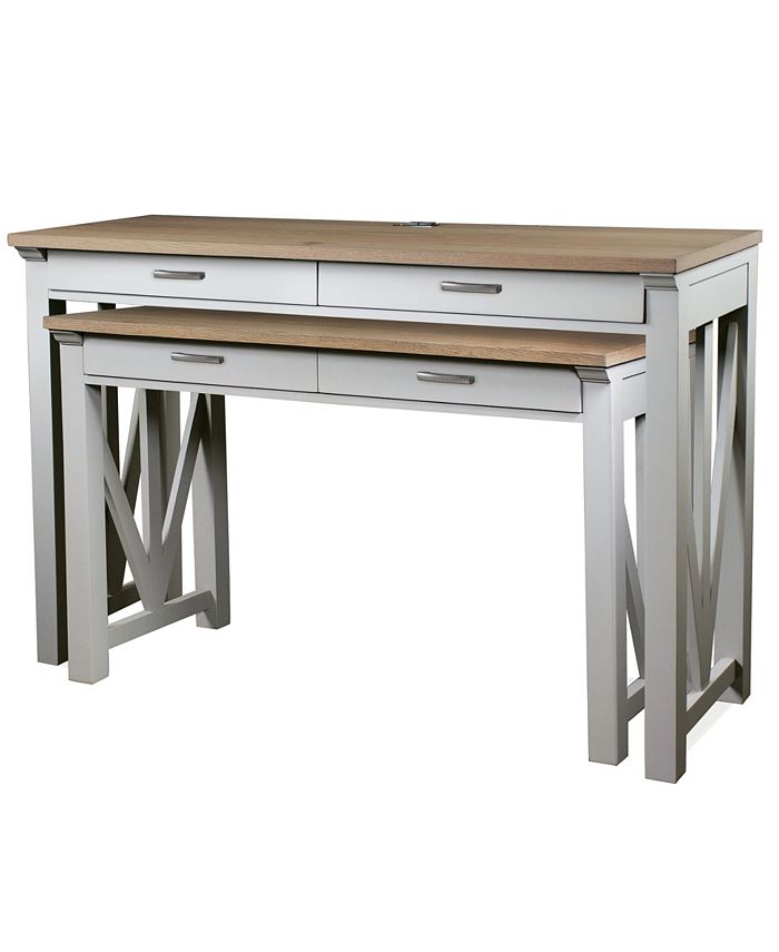 Furniture Osbourne Nesting Desk - Macy's