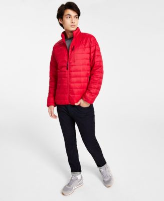 Club Room Men's Quilted Packable Puffer Jacket, Created for Macy's ...