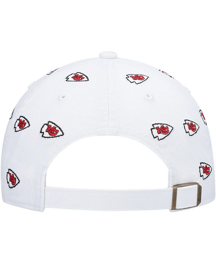 '47 Brand Women's '47 White Kansas City Chiefs Confetti Clean Up ...