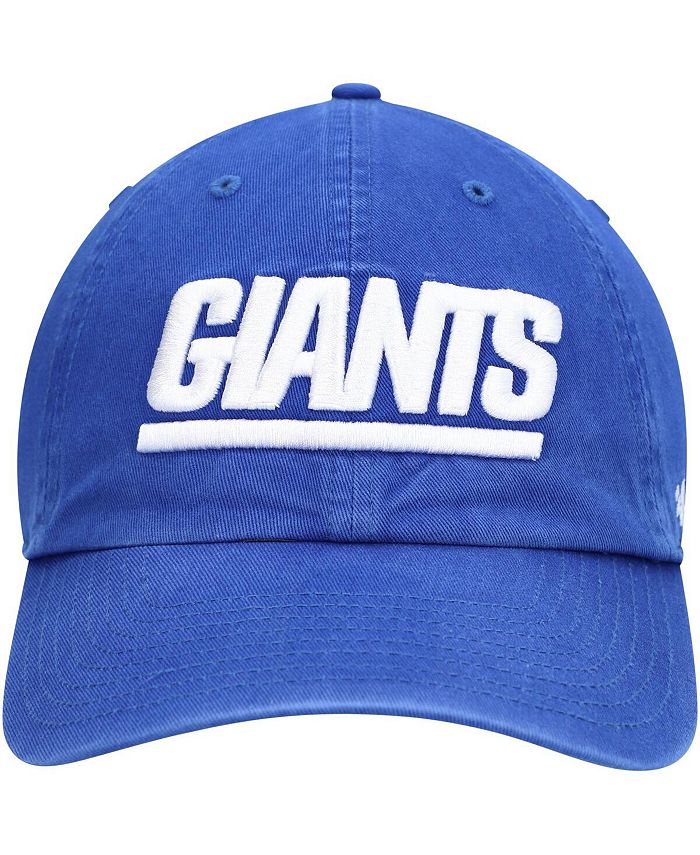'47 Brand Men's '47 Royal New York Giants Clean Up Script Adjustable ...