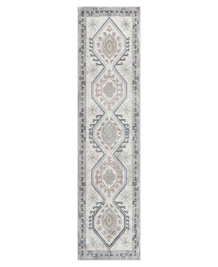 Global Rug Designs Gems WGM-3553 2'2" x 7'2" Runner Area Rug - Macy's
