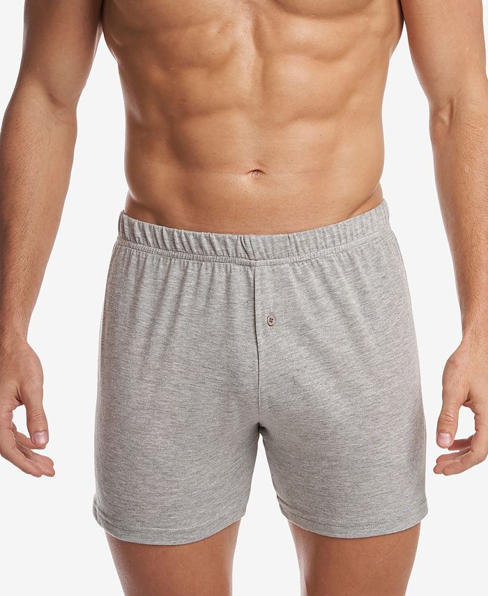 Stanfield's Men's Premium Cotton Knit Boxers, Pack of 2 - Macy's