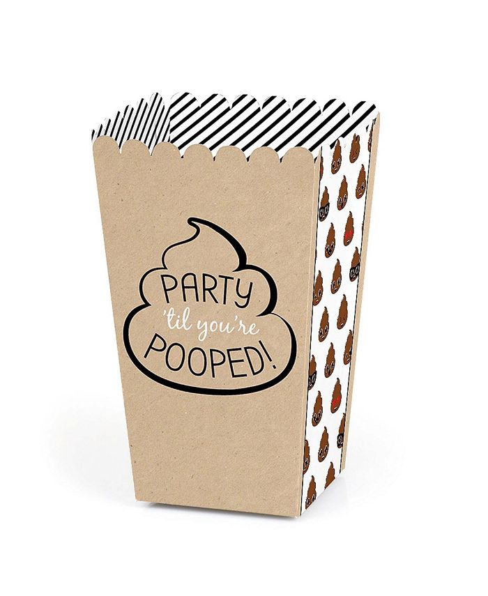 Big Dot of Happiness Party 'Til You're Pooped - Poop Emoji Party Favor ...