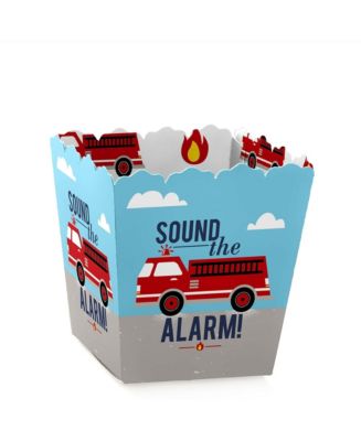 Big Dot of Happiness Fired Up Fire Truck - Party Mini Favor Boxes ...
