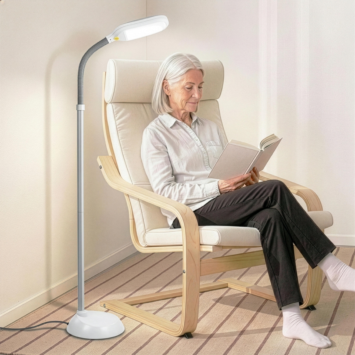 Click here for Litespan 53" Dimmable Led Reading Task Lamp w... prices