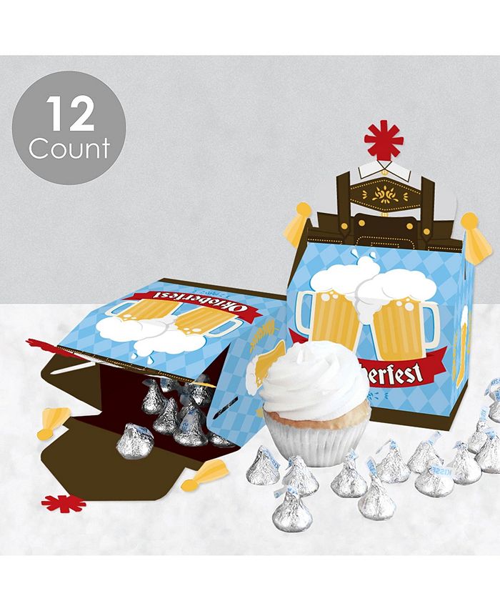 Big Dot of Happiness Oktoberfest - Treat Box Party Favors - Beer ...