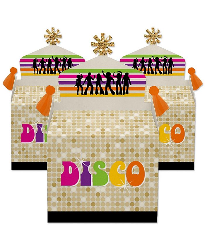 Big Dot of Happiness 70's Disco - Treat Box Party Favors - 1970s Disco ...