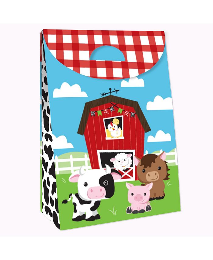 Big Dot of Happiness Farm Animals - Barnyard Baby Shower or Birthday ...