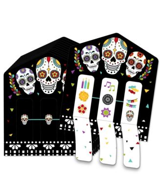 Big Dot of Happiness Day of the Dead - Halloween Sugar Skull Party Game ...