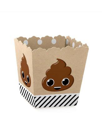 Big Dot of Happiness Party 'Til You're Pooped - Party Mini Favor Boxes ...