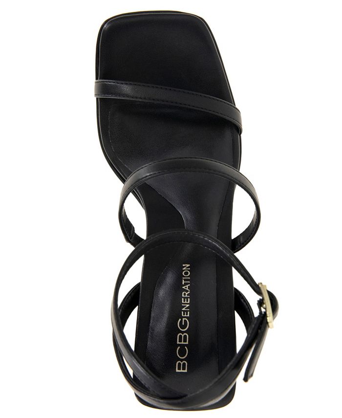 BCBGeneration Women's Galana Strappy Platform Sandal - Macy's