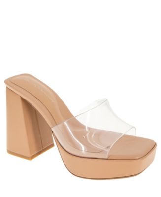 BCBGeneration Women's Galixy Slide Platform Sandal - Macy's