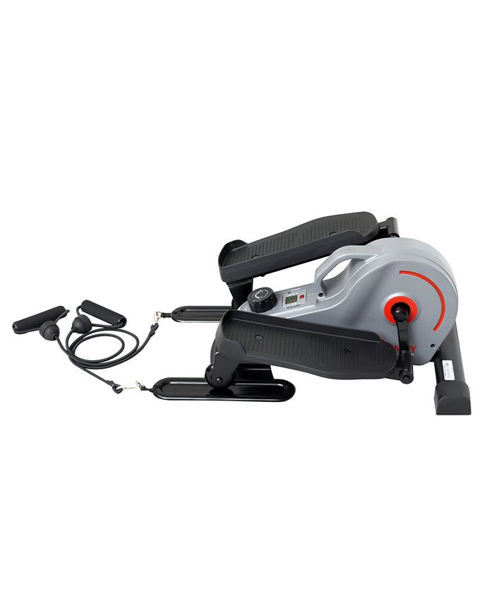 Sunny Health & Fitness Portable Stand Up Elliptical with Resistance ...