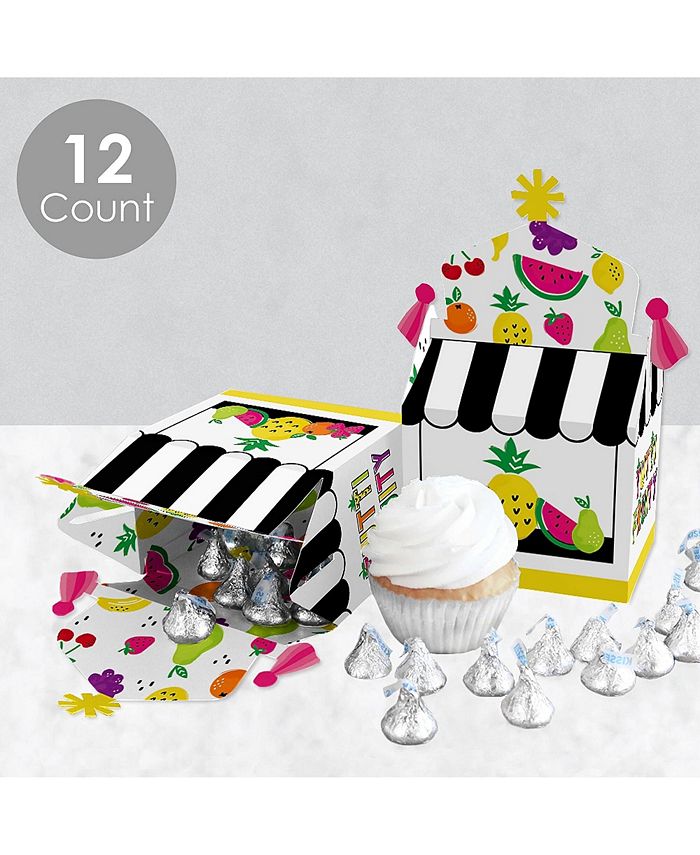 Big Dot of Happiness Tutti Fruity - Treat Box Party Favors - Frutti ...