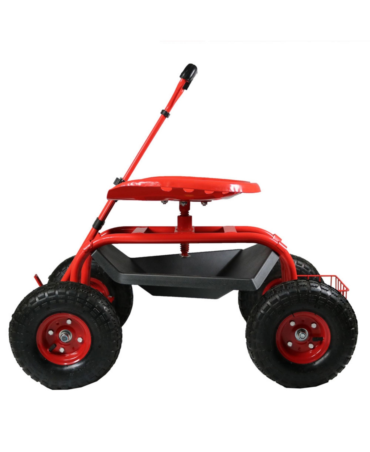 Click here for Garden Cart Rolling Scooter with Extendable Steeri... prices