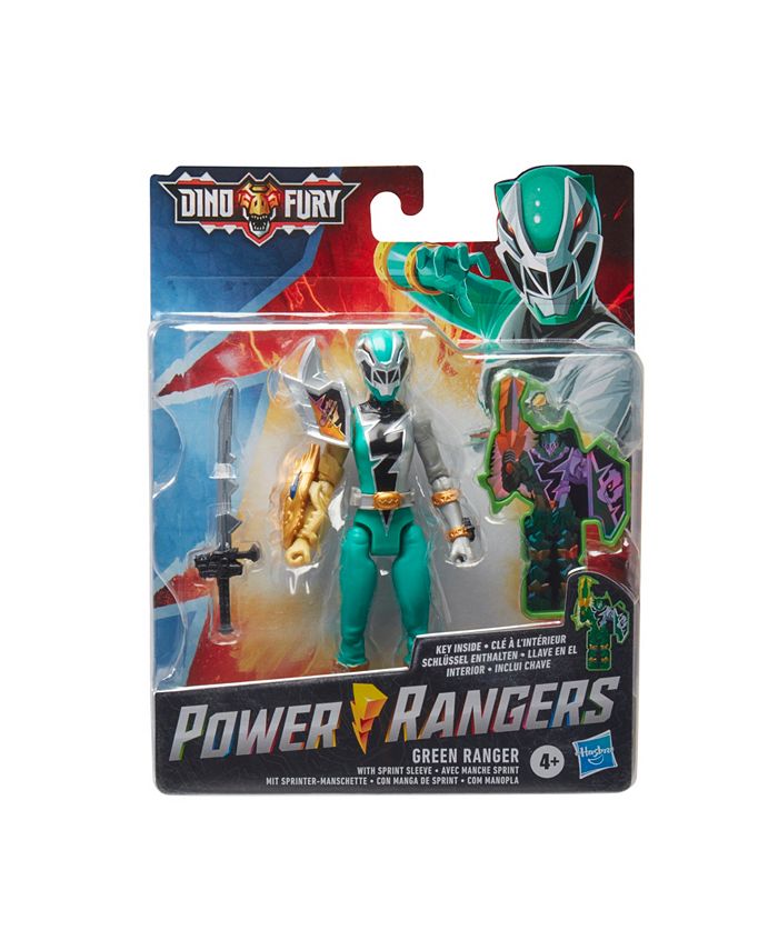 Transformers Power Rangers Dino Fury Ranger with Sprint Sleeve 6 ...