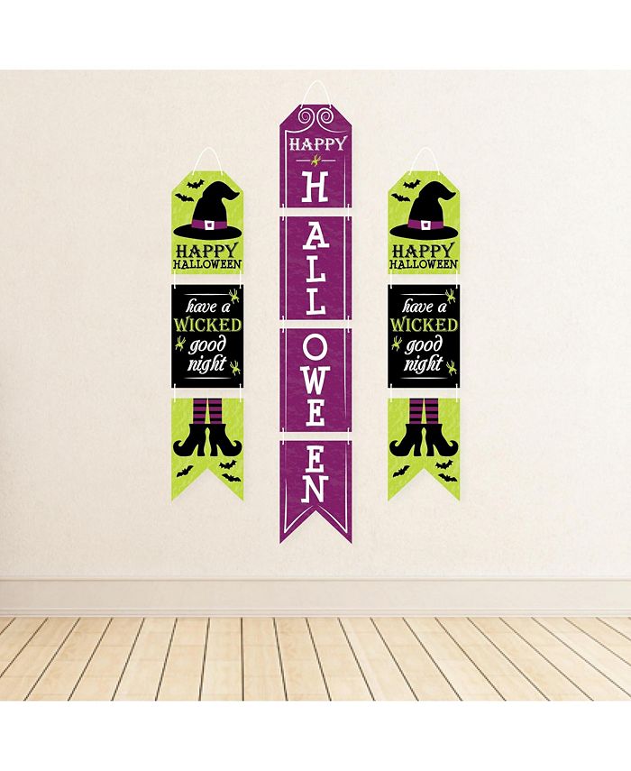 Big Dot of Happiness Happy Halloween - Hanging Vertical Paper Door ...