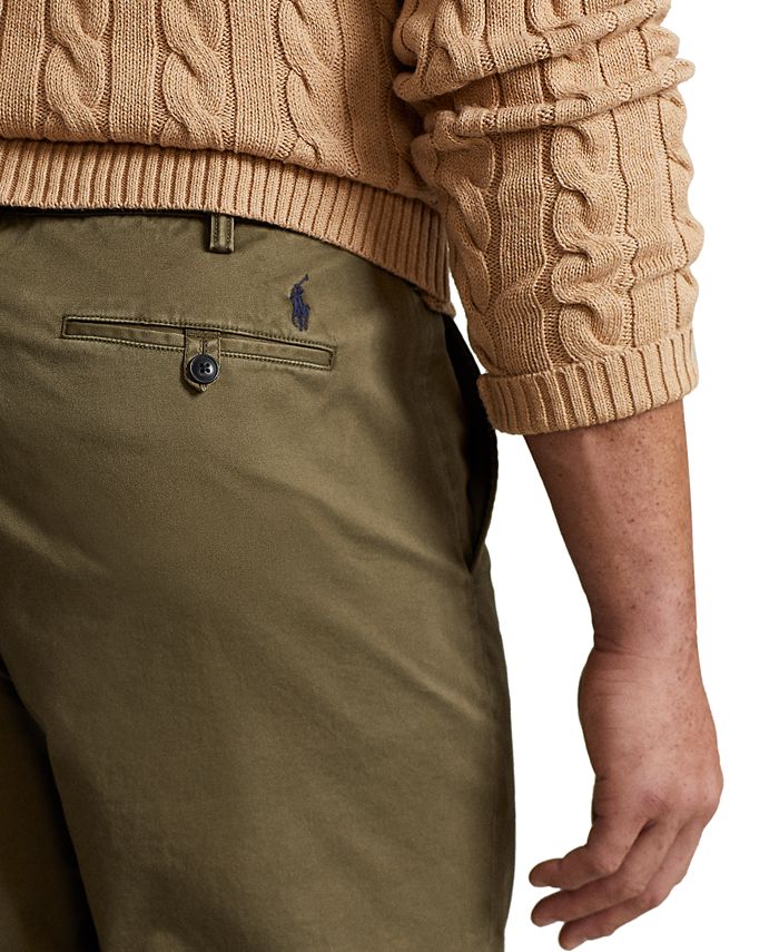 Polo Ralph Lauren Men's Stretch Classic-Fit Chino Pants - Macy's