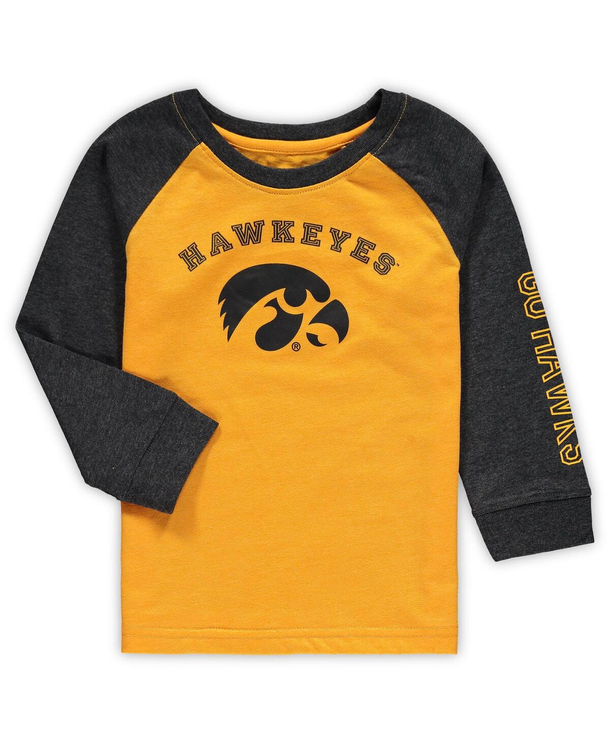 Click here for Toddler Boys and Girls Colosseum Heathered Gold Io... prices