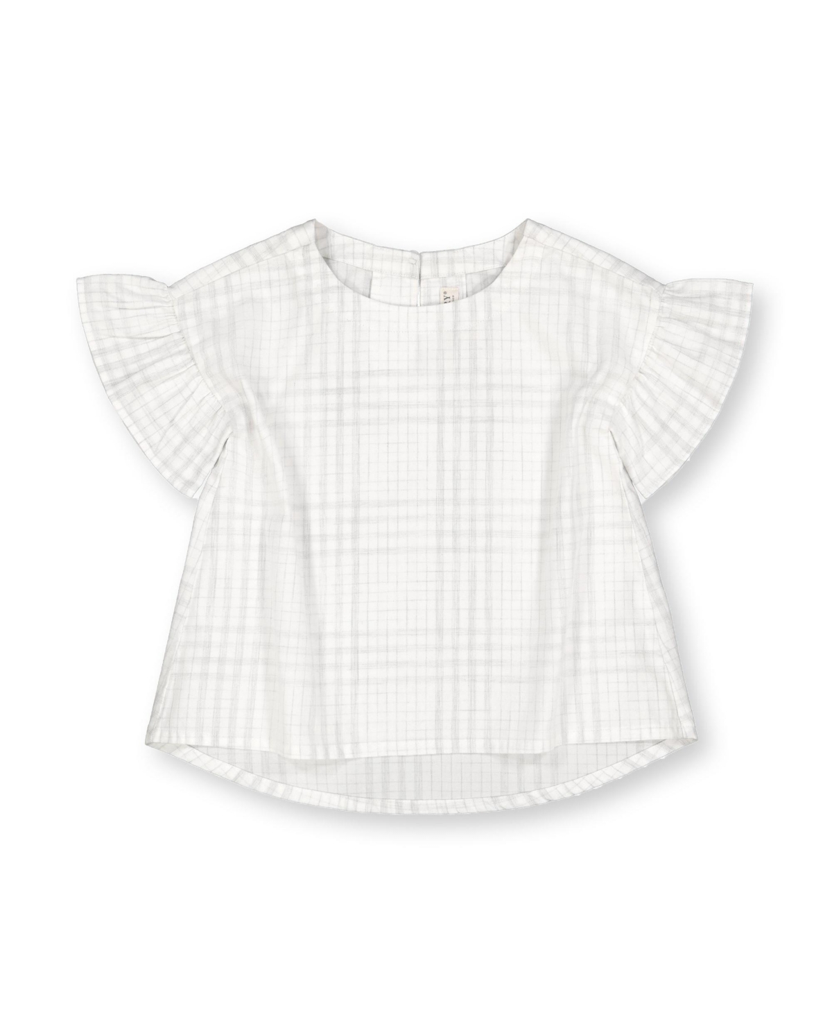 Click here for Hope & Henry Baby Girls Short Ruffle Sleeve Top -... prices