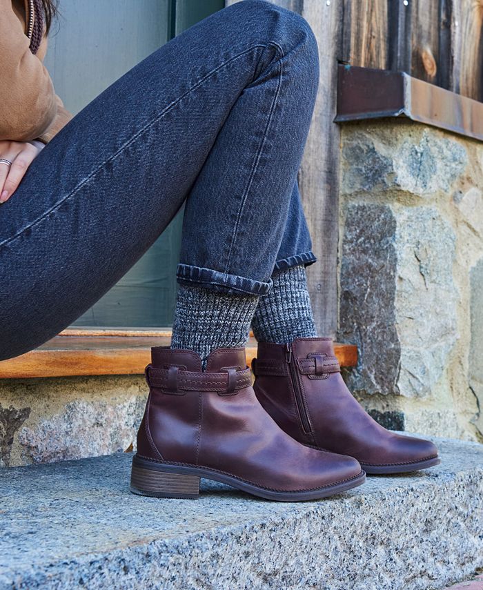 Clarks Women's Maye Ease Comfort Ankle Booties - Macy's
